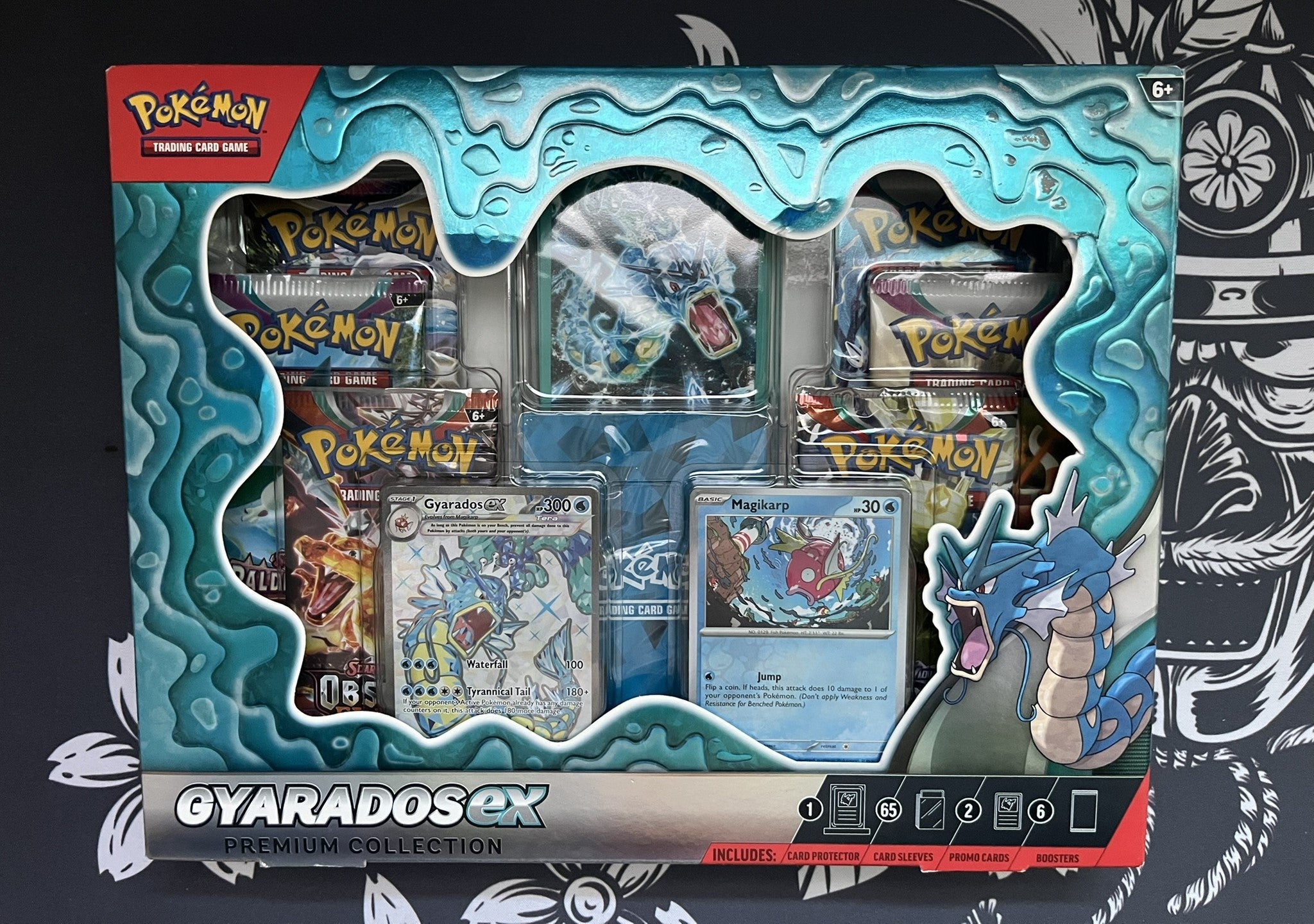 Pokémon TCG: Gyarados EX Premium Collection - GameStop Exclusive ...
